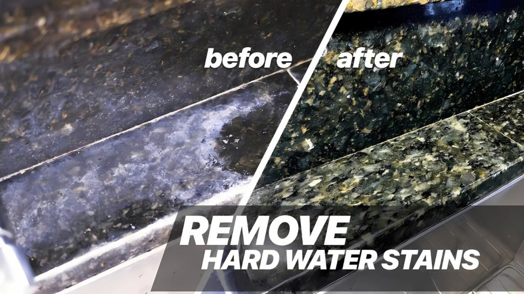 How to Get Rid of Hard Water Stains on Granite? Safe Methods