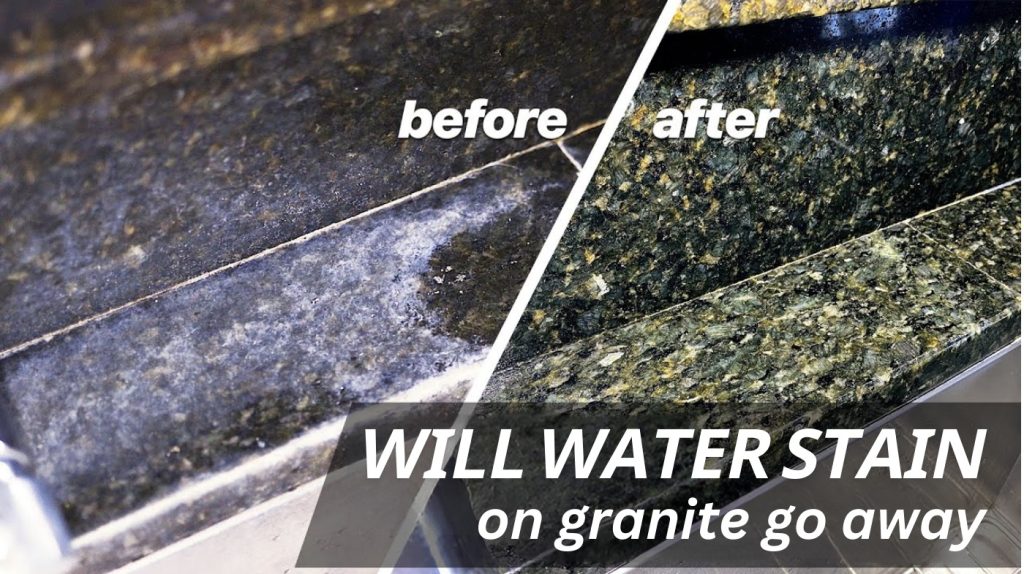 Will Water Stain on Granite Go Away? Know What Really Works